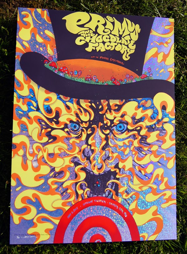 INSIDE THE ROCK POSTER FRAME BLOG: James Flames Primus Kansas City ...