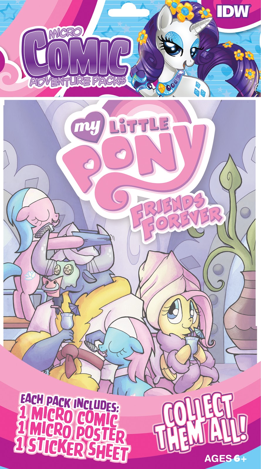Equestria Daily - MLP Stuff!: IDW MLP Micro Comic Fun Packs Series 4 Released Today!