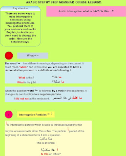 learn different languages with tips: Arabic step by step grammar course ...