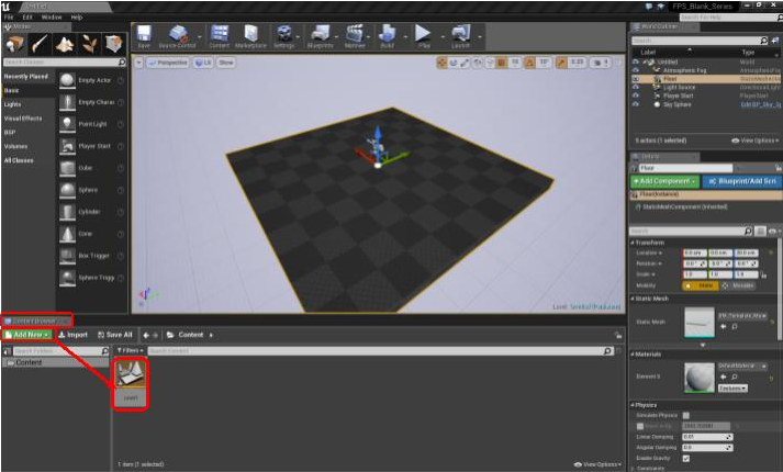 UE4 Terrain and Landscape - Master Design
