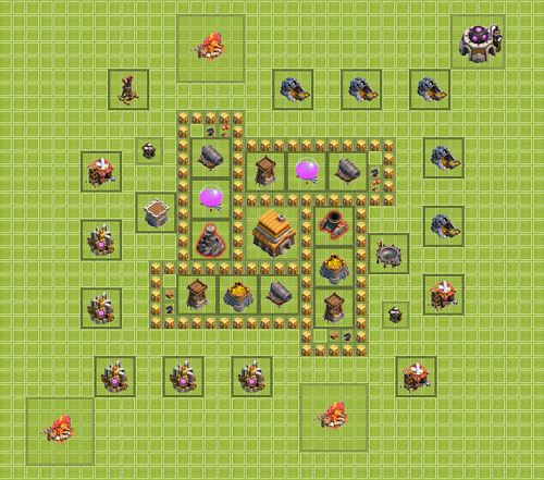 Base COC Terkuat Untuk TH 1-11