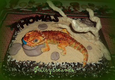 Patry's Cake: Bearded Dragon Cake