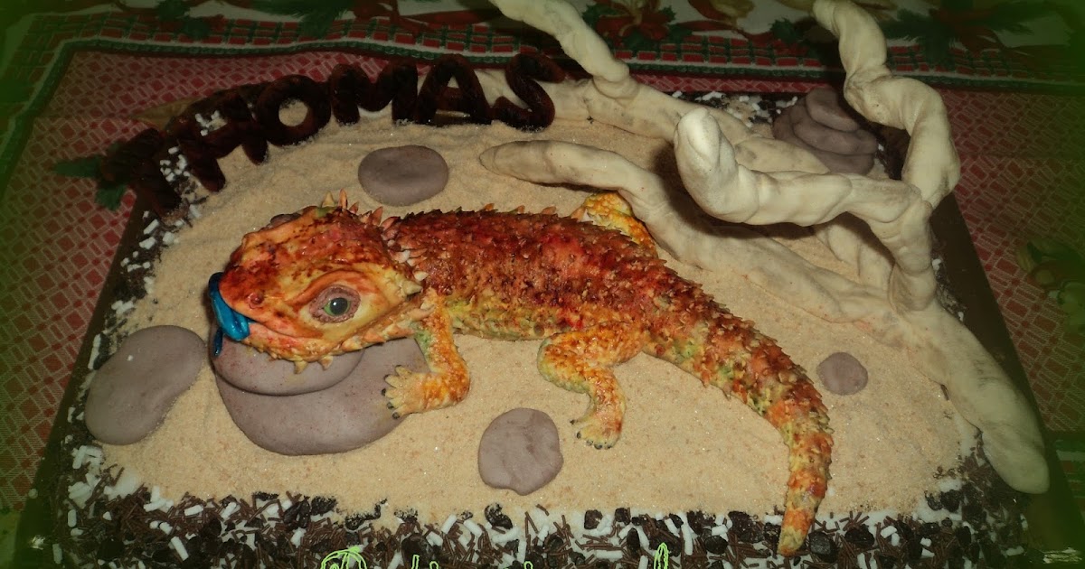 Patry's Cake: Bearded Dragon Cake