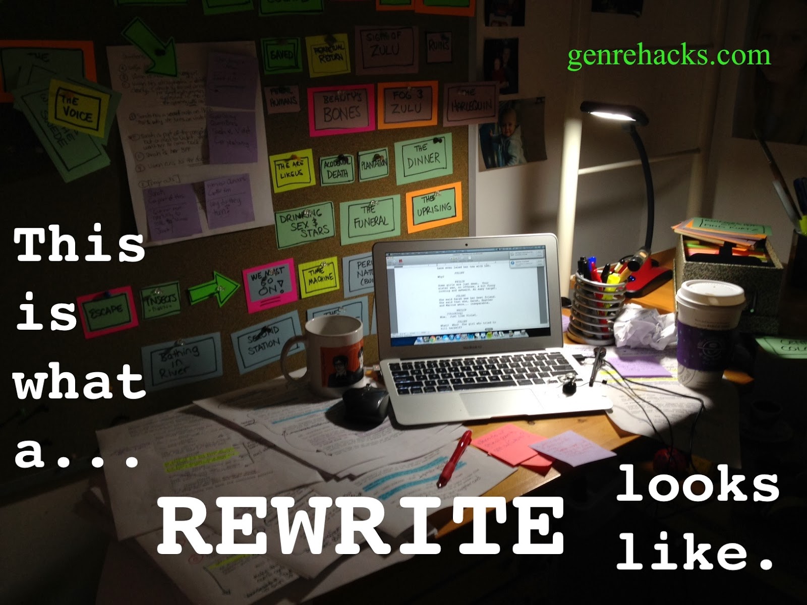 A Filmmaker's Life: This Is What A Rewrite Looks Like