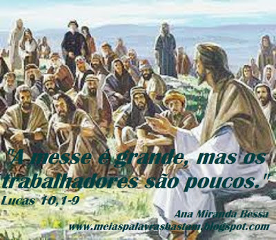 PALAVRA DE DEUS: LUCAS 10,1-9 - MISSÃO DOS SETENTA E DOIS DISCÍPULOS ...