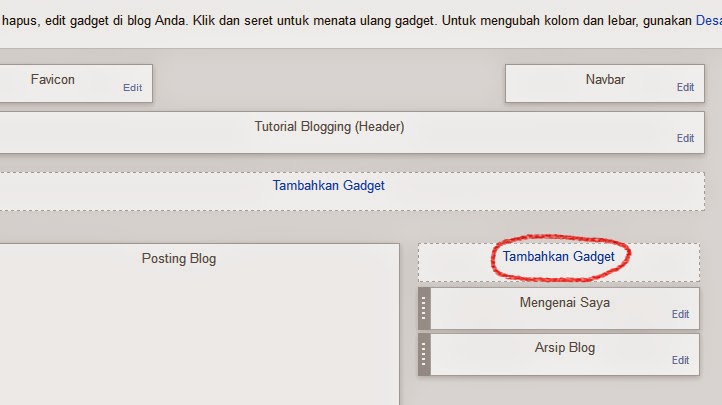 Cara Mengatur Tampilan Sidebar Widget Blog Blogspot - Gini aja
