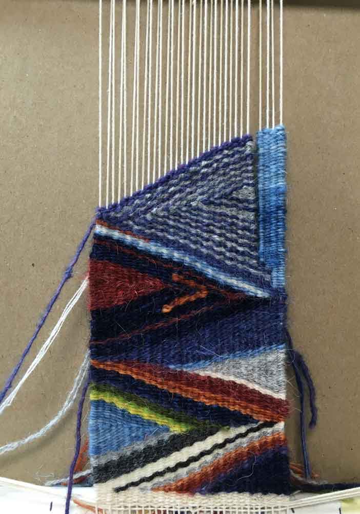Molly Elkind : Talking Textiles: From Ab Ex to wedge weave