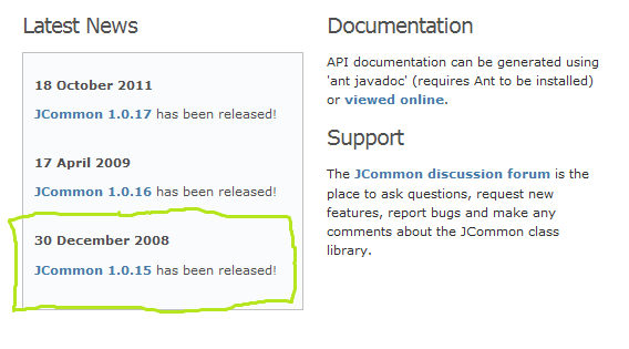 Resolviendo Programas en java que dejan los profes de la DAIS: Importando librerias JfreeChart y ...