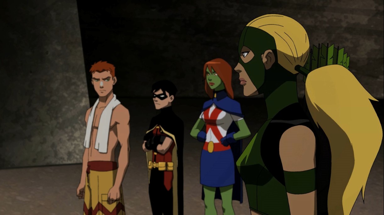 Young Justice Shirtless