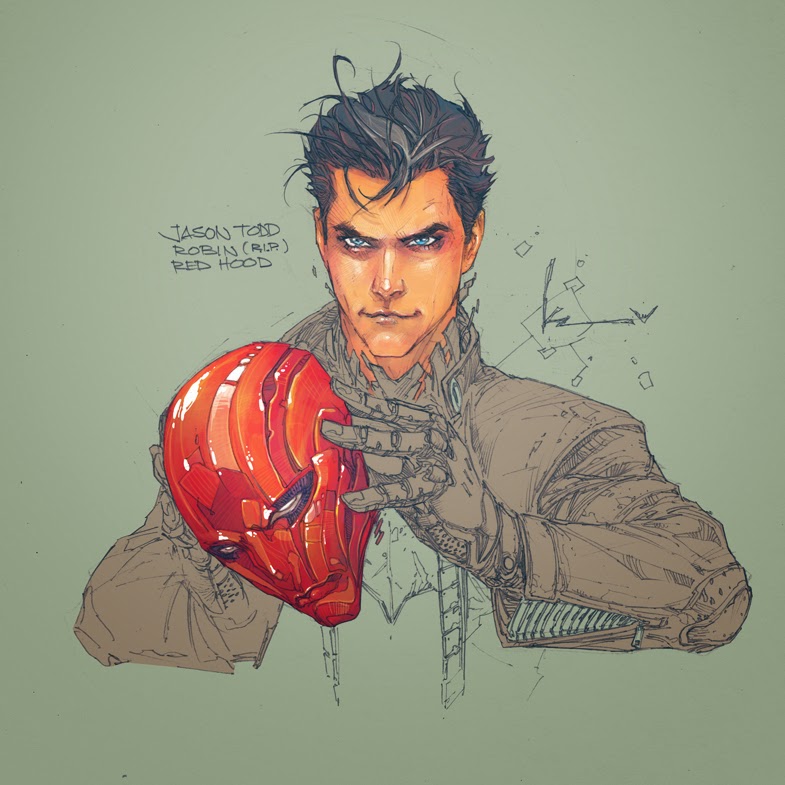 The Dork Review: Rob's Room: DC Concept Designs by Kenneth Rocafort
