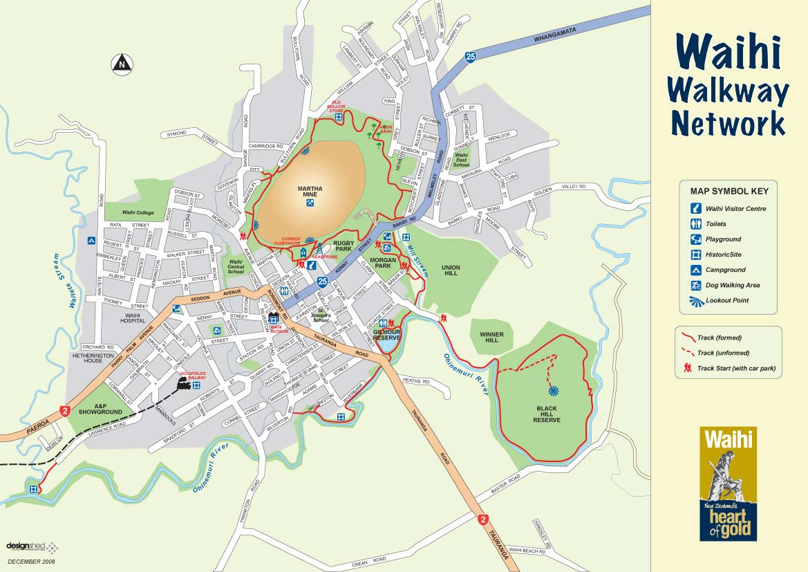 Vivre Auckland: Le coeur d'or de Coromandel (2) - Waihi Martha Rim Walk