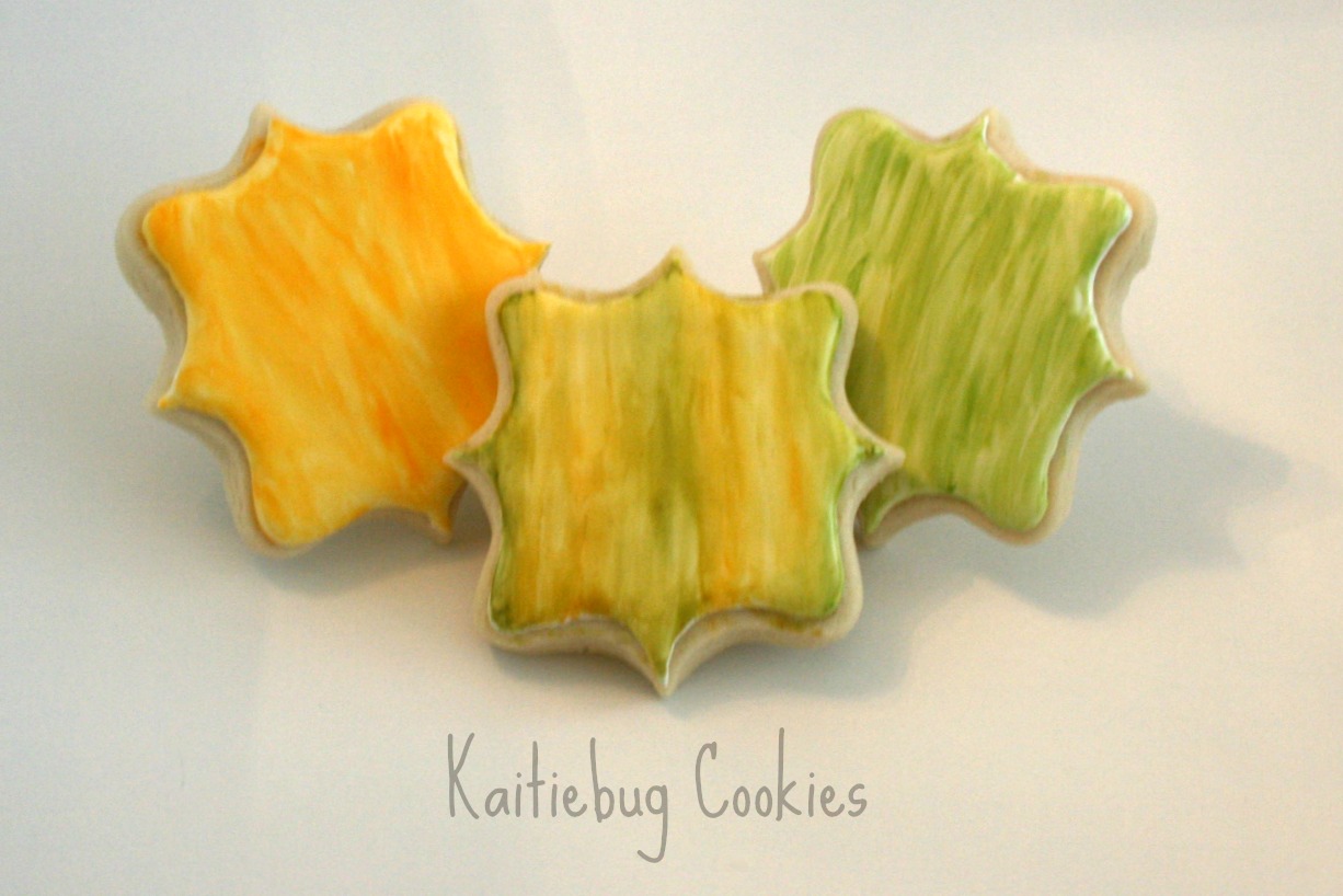 Kaitiebug Cookies: Watercolor Cookies