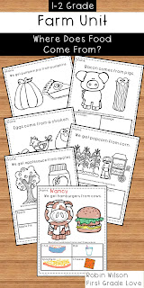 First Grade Love: Farm Unit