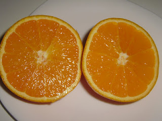 LAS RECETAS DE MAMA ROSA: Gajos de naranja, con mucha naranja