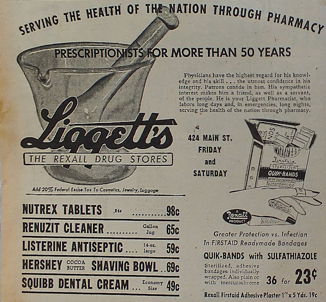 Vintage Johnstown: Liggett's Drug Store - Main Street