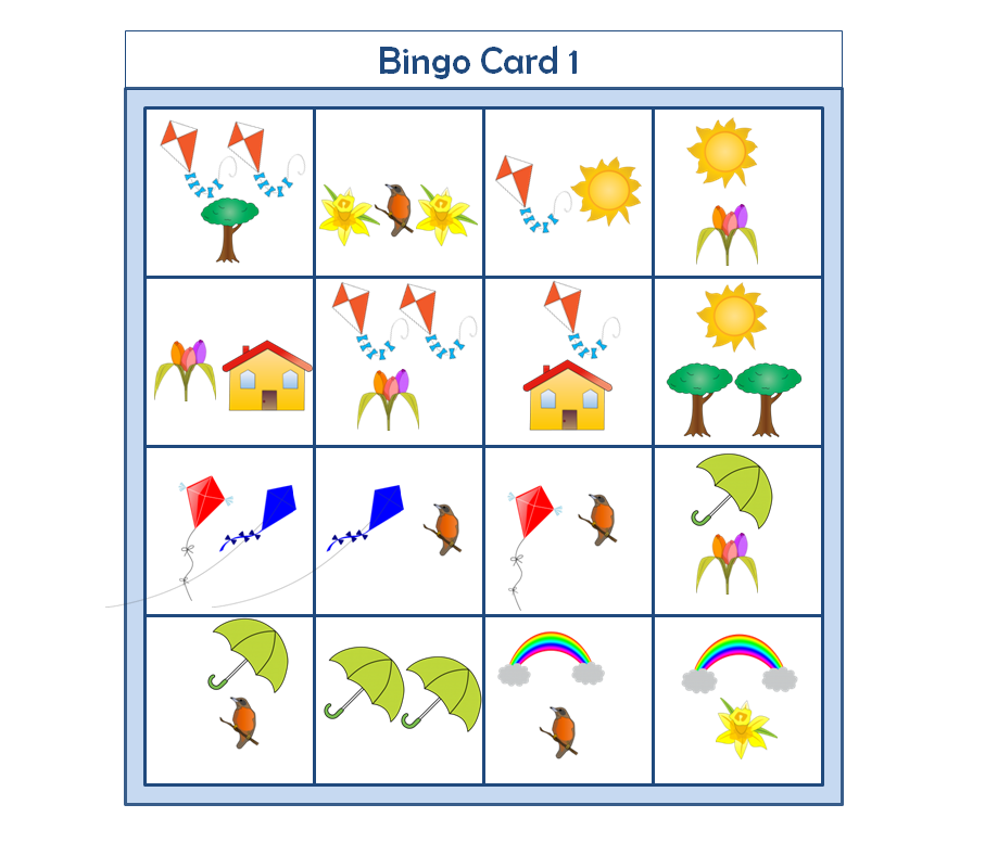 Chapel Hill Snippets: Springtime Preposition Bingo--free printable