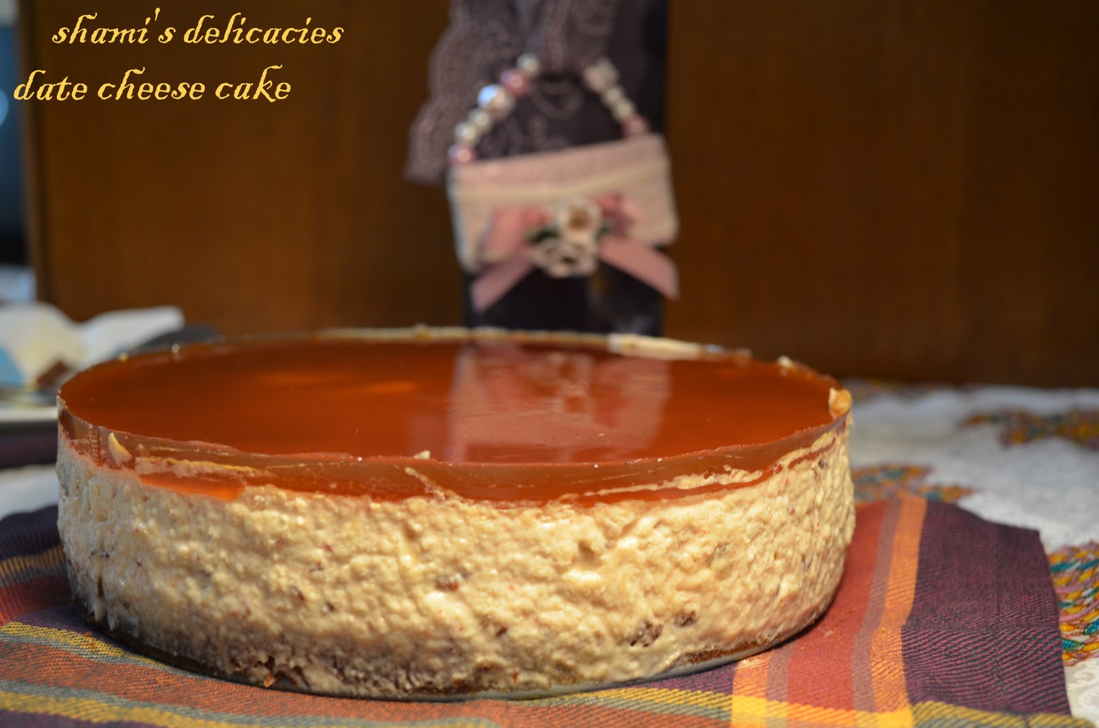 Shami's Delicacies: DATE CHEESECAKE