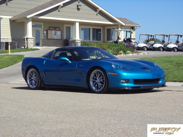 The Corvette Guys: Rare Jetstream Blue 2010 Corvette ZR1 at Purifoy ...