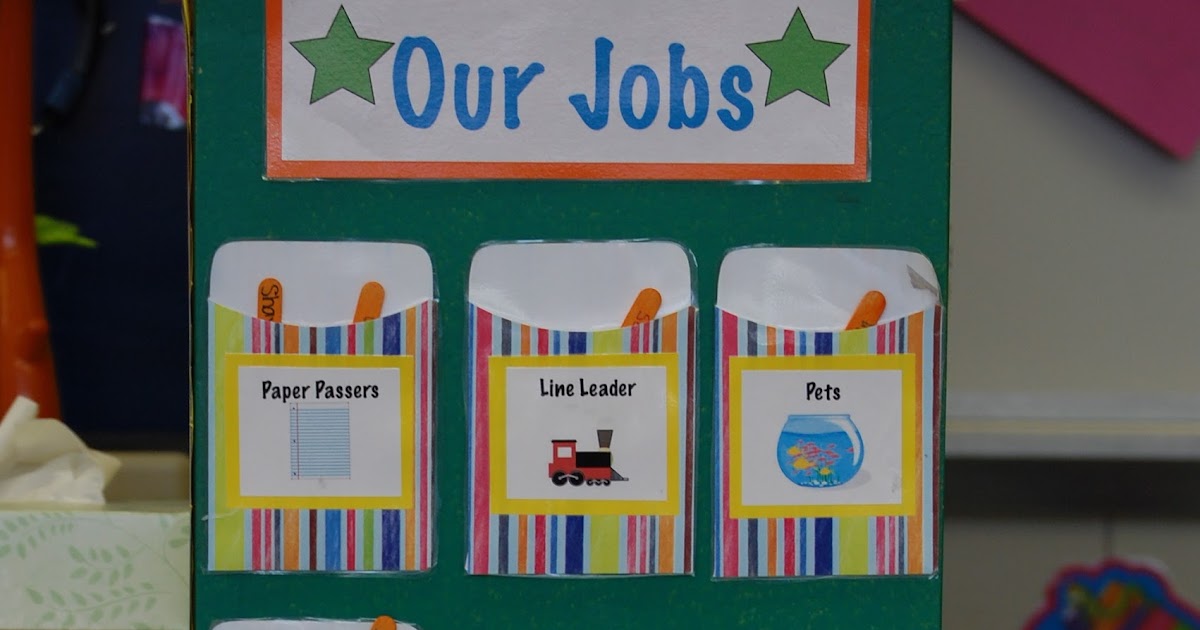 Primary Possibilities: Classroom Jobs