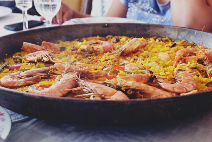 Paella de frutos do mar - Lilica Gourmet
