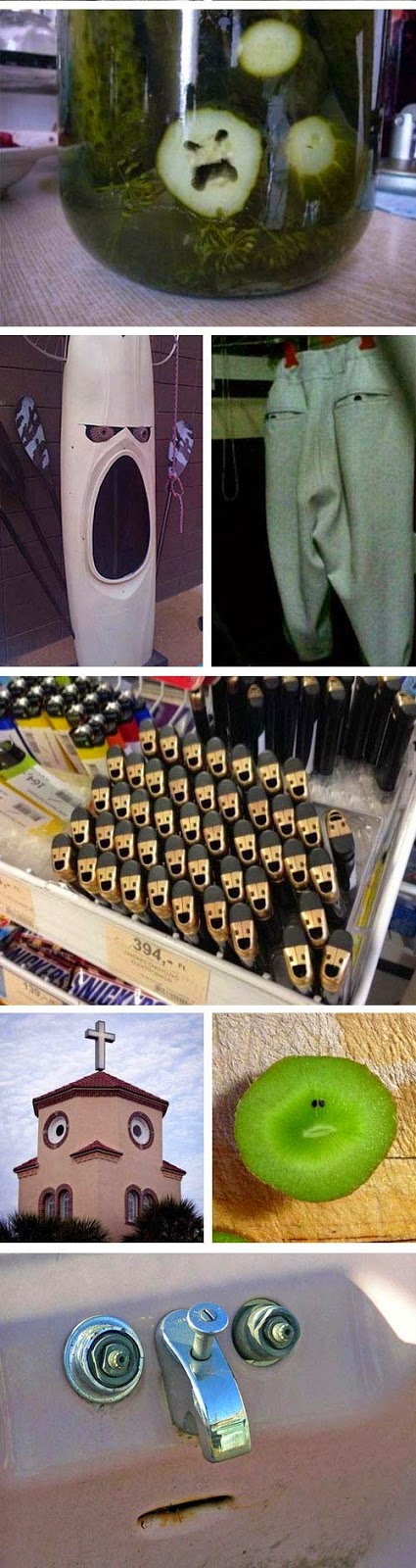 Thankyou for laughing.: Inanimate objects with face, part 1: