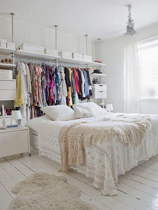 I want pretty: Ideas de closets- Mantén tu ropa organizada!