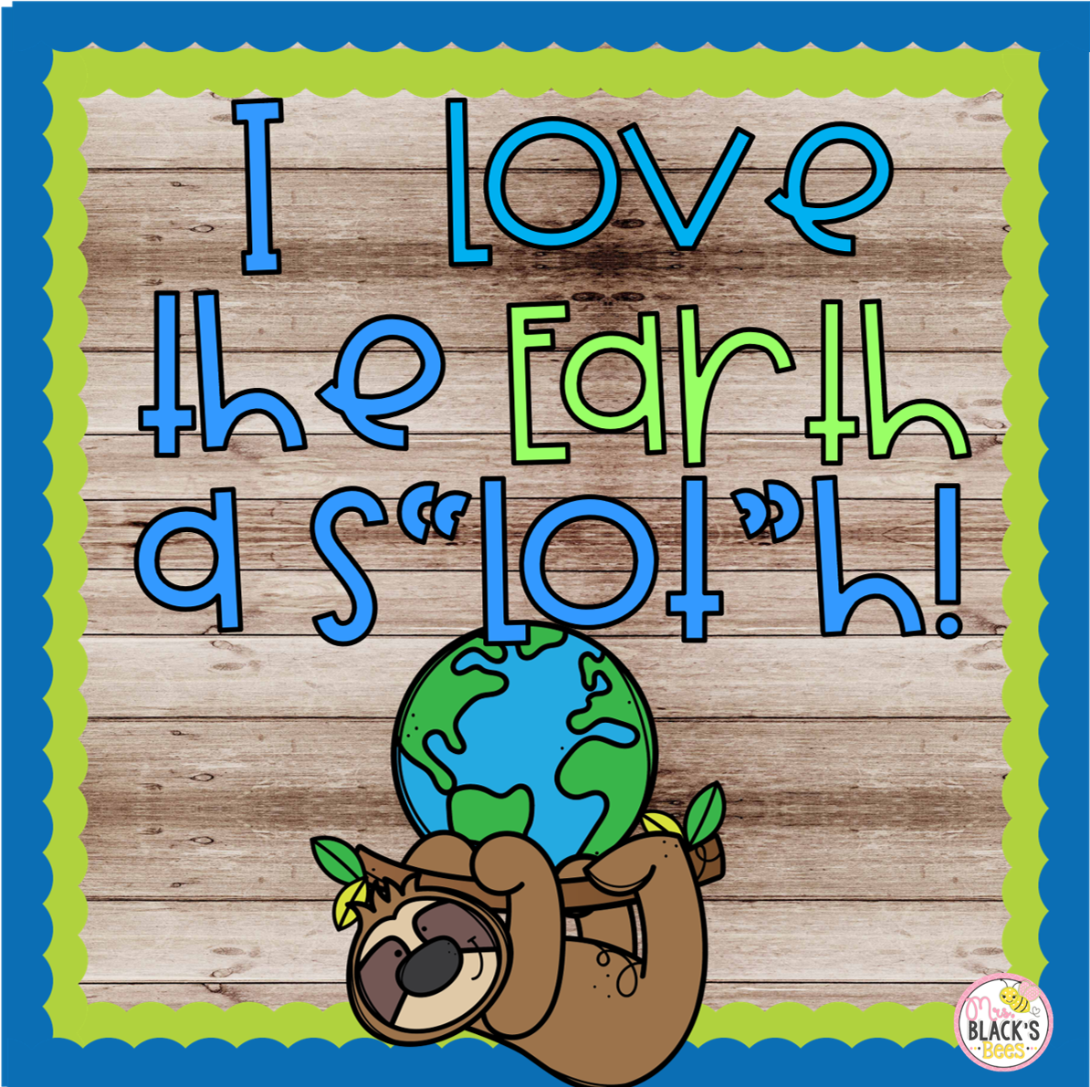 Earth Day Craft and Writing | Mrs. Black's Bees