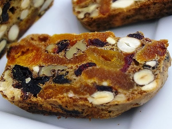 z cukrem pudrem: keks mocno bakaliowy