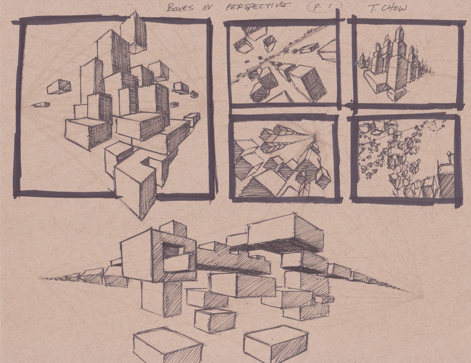 Tyler Chow: Dynamic Sketching - Week 1 - Basic Shapes