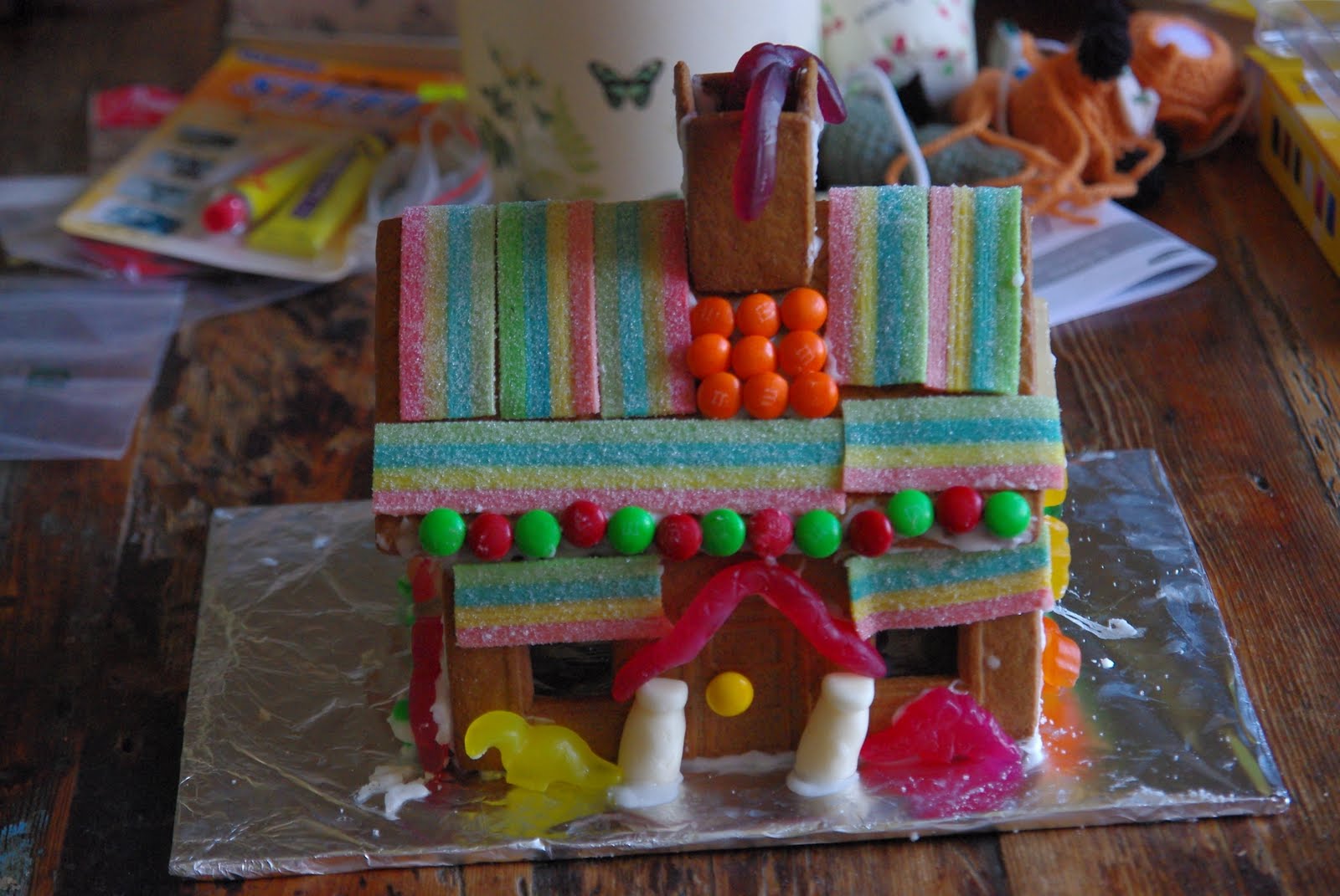 Knitographical: G is for Gingerbread Houses