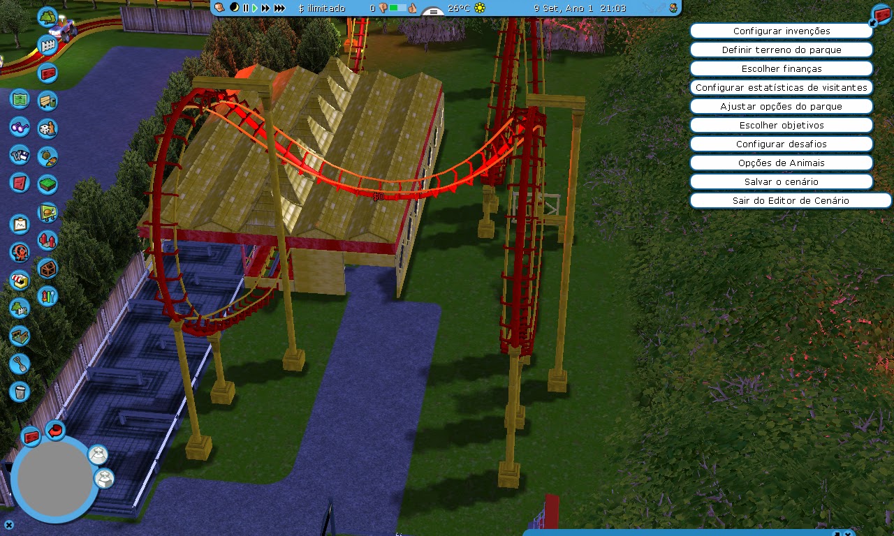 Rct3 Parks: Um novo Parque. No meu Rct3.
