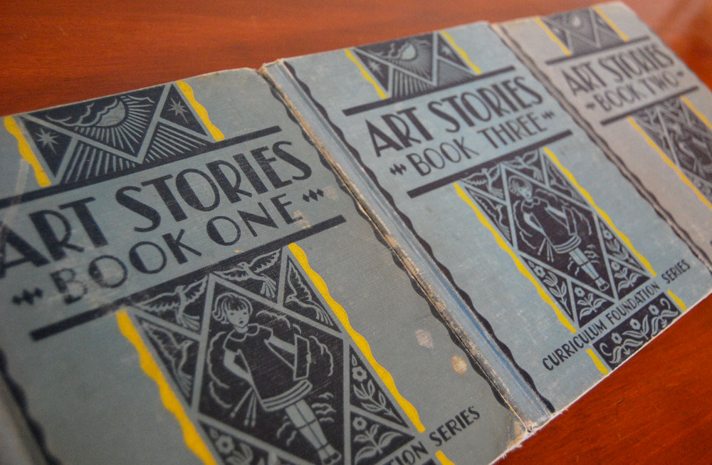 The Copycat Collector: COLLECTION #71: Vintage School Art Books