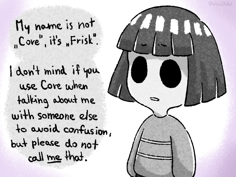 Undertale: AU - Frisk/CORE ~ Handlarz Iluzji