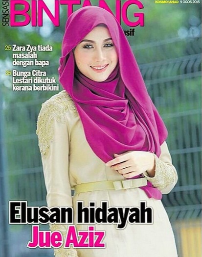 Selfie Cun Jue Aziz yang Semakin Flawless Bertudung Ini pasti Menjadi ...