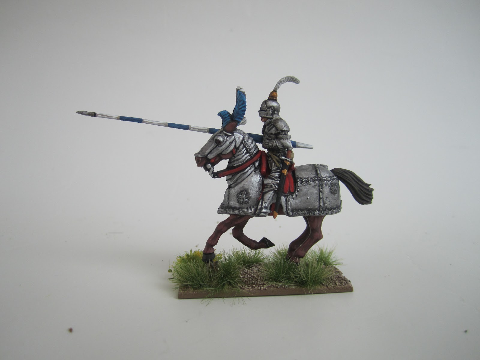 Je Lay Emprins: Perry Mounted Men at Arms - painted