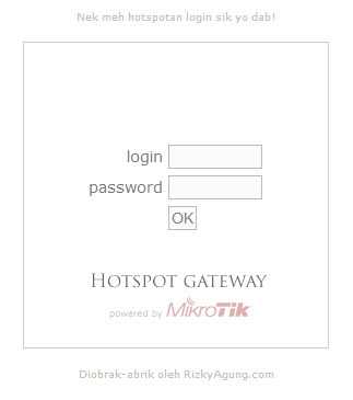 Template halaman login hotspot mikrotik - sanyvitamin