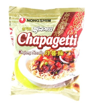 It's snack time!: Korean ramen : Chapaghetti