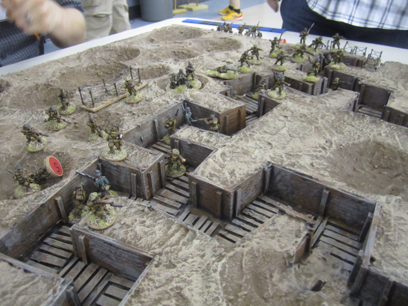 Tim's Miniature Wargaming Blog: REGINA TRENCH: The Game!