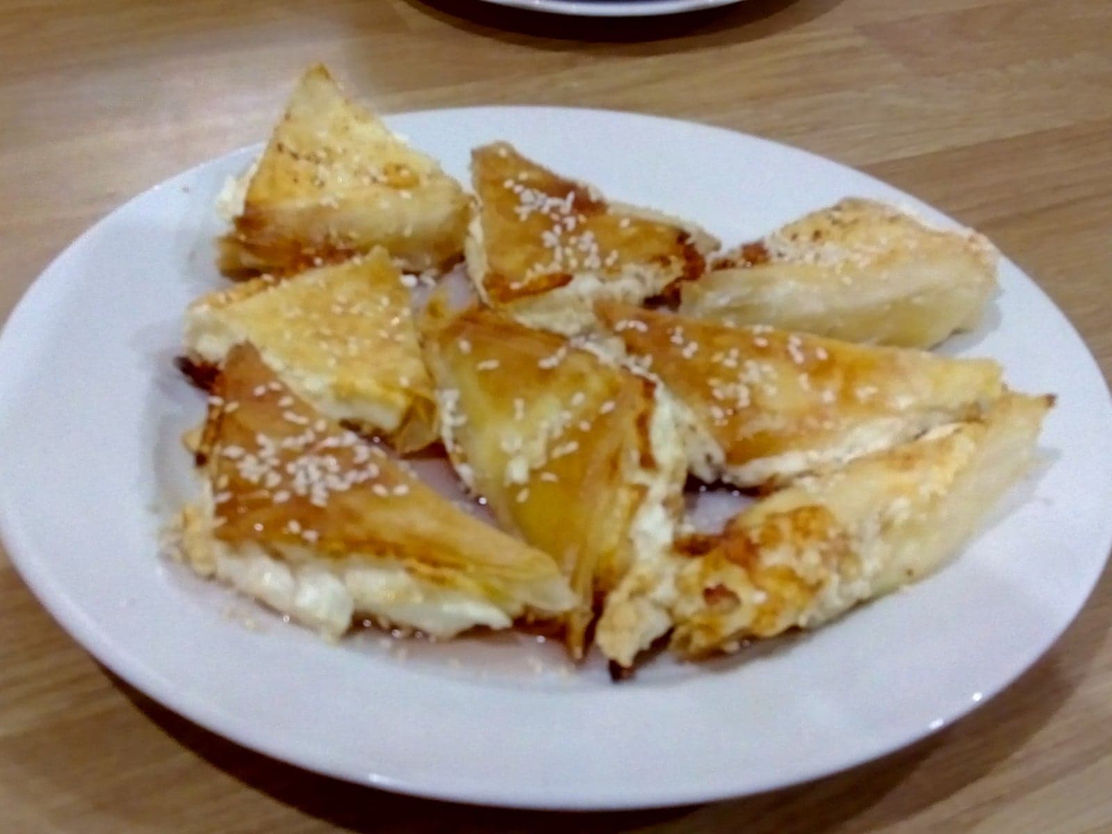 Greece - Filo Wrapped Feta with Honey and Sesame Seeds