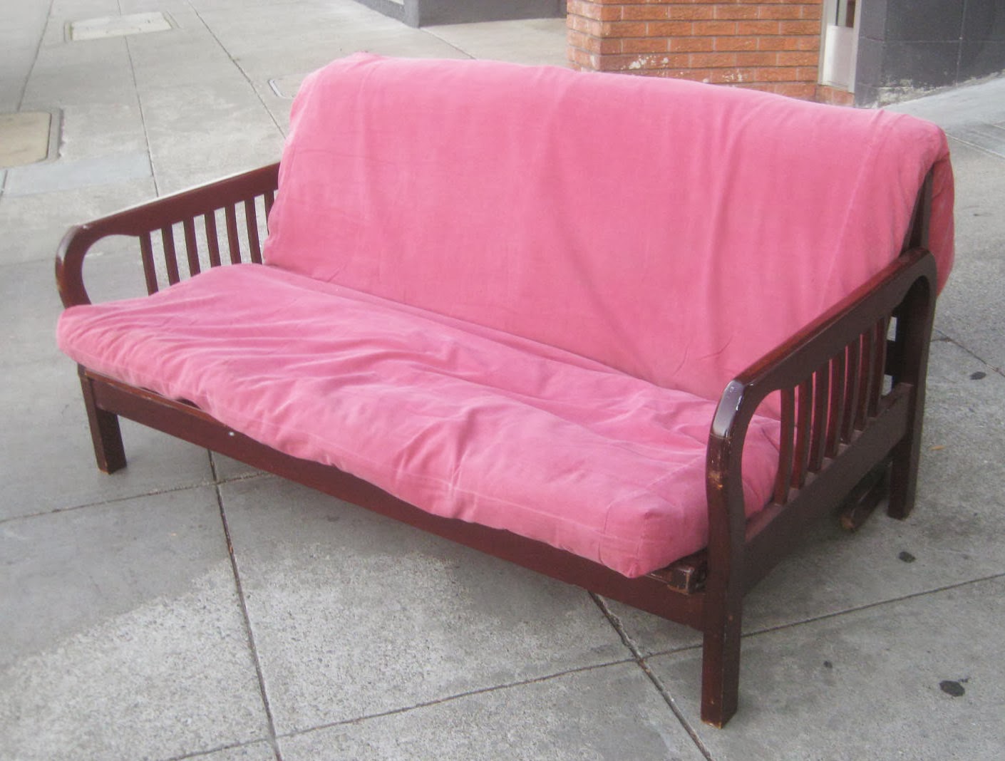 UHURU FURNITURE & COLLECTIBLES: SOLD - Small Futon - $50