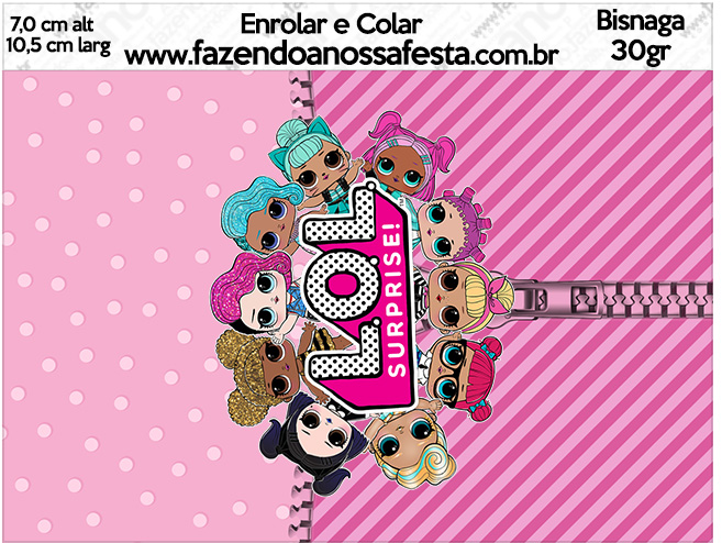 LOL Surprise: Free Printable Candy Bar Labels. - Oh My Fiesta! in english