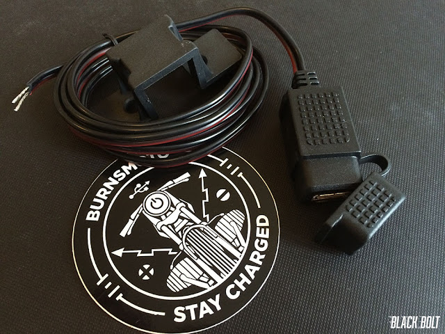 Black Bolt - Star Bolt / Yamaha XV950 blog: Burnsmoto USB plug