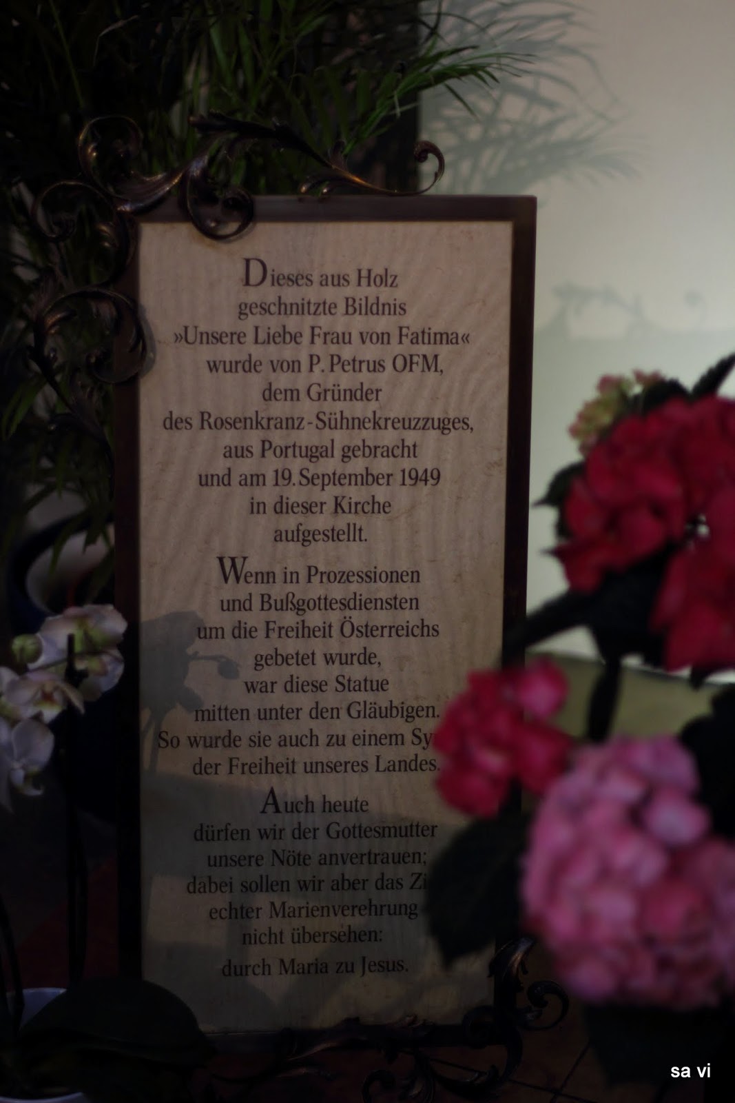 sacerdos viennensis: In letzter Sekunde - Maialtar in der Wiener ...