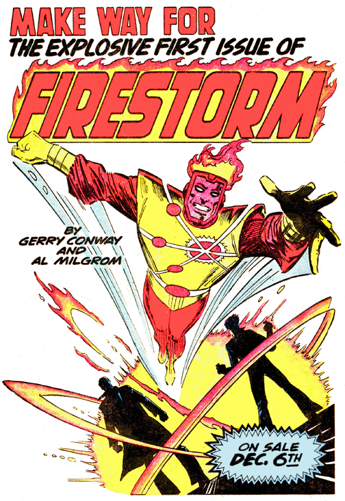 Rip Jagger's Dojo: Atomic Spotlight 1970's - Firestorm!