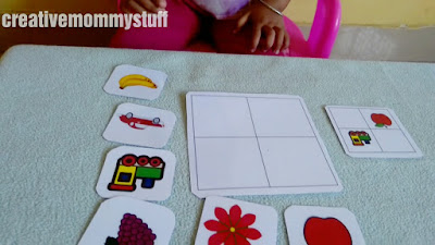Creative Mommy Stuff: Spatial discrimination activity for preschoolers