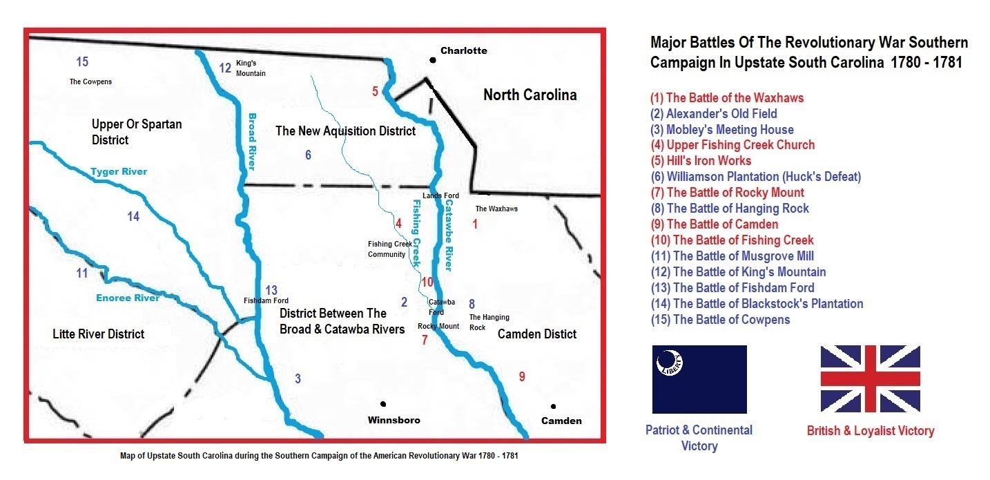 Southern Fried Common Sense & Stuff: From The Waxhaws To The Cowpens ...