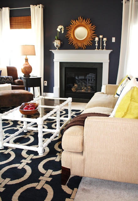 Inspired Whims: Color Surge - Navy Walls