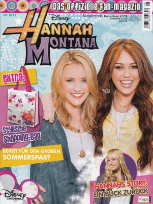 Miley Ray Cyrus: Hannah Montana Fan Magazine Scans