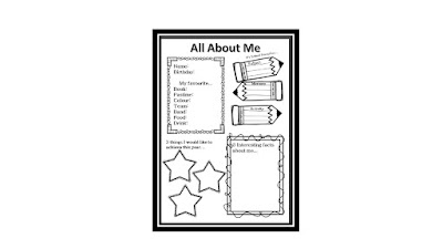 Ms. Forde's Classroom: First Day Back to School Activities