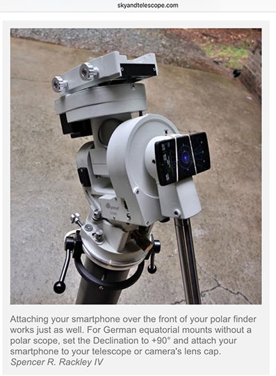 Palmia Observatory: Hooray, Sky-Watcher success at OCA Star Party; Use your cell phone for ...